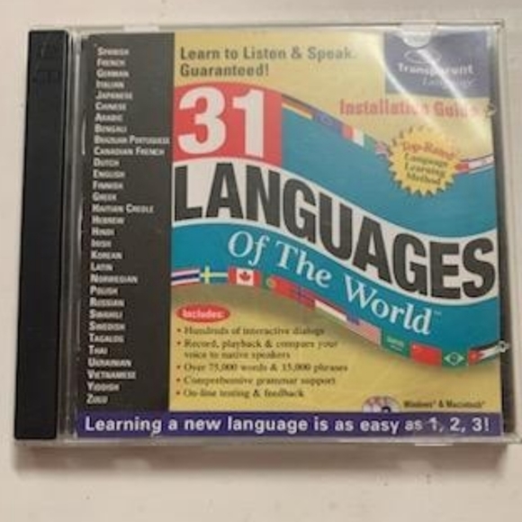 Other | 31 Languages Of The World Cd | Poshmark